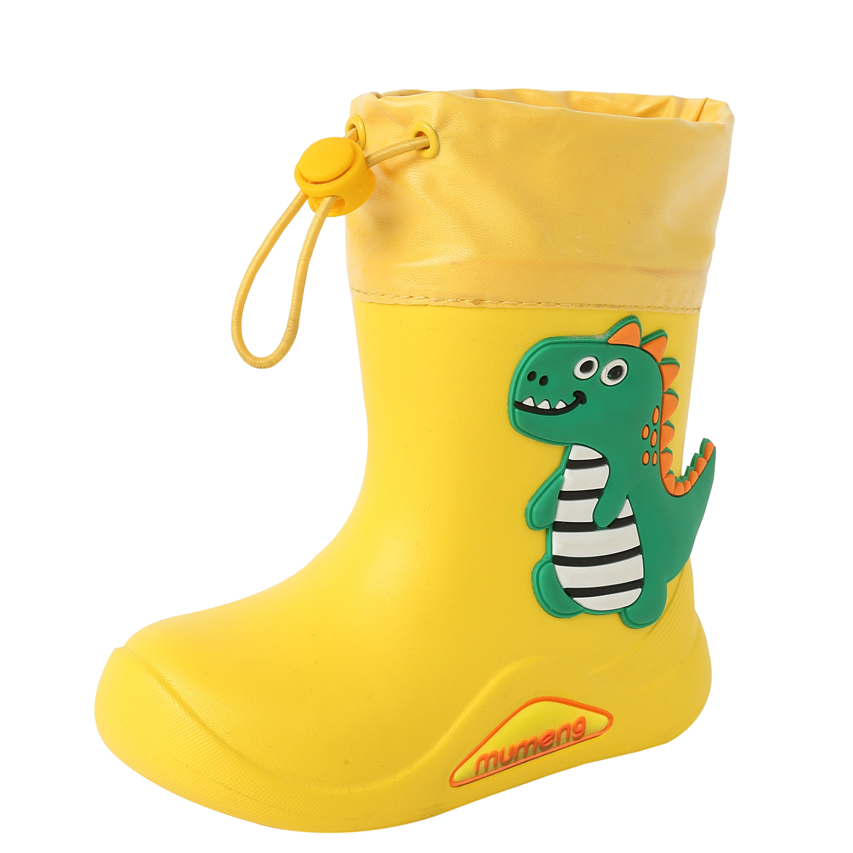 Drecage Toddler Boys Girls Rain Boots Kids Waterproof Lightweight Boots ...