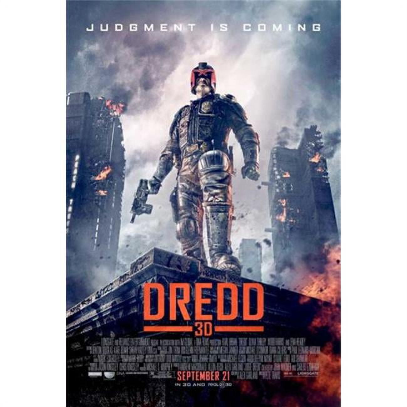 Dredd Movie Poster - Walmart.com