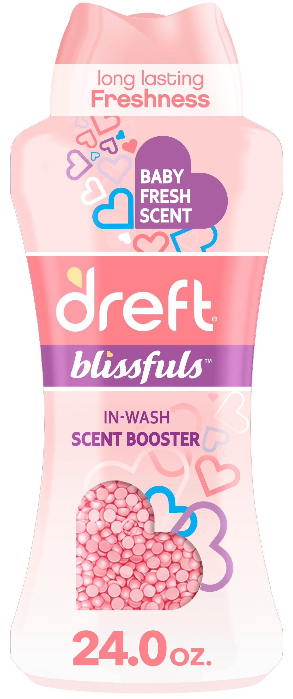 Dreft Blissfuls In-Wash Scent Booster Laundry Beads, Baby Fresh Scent ...