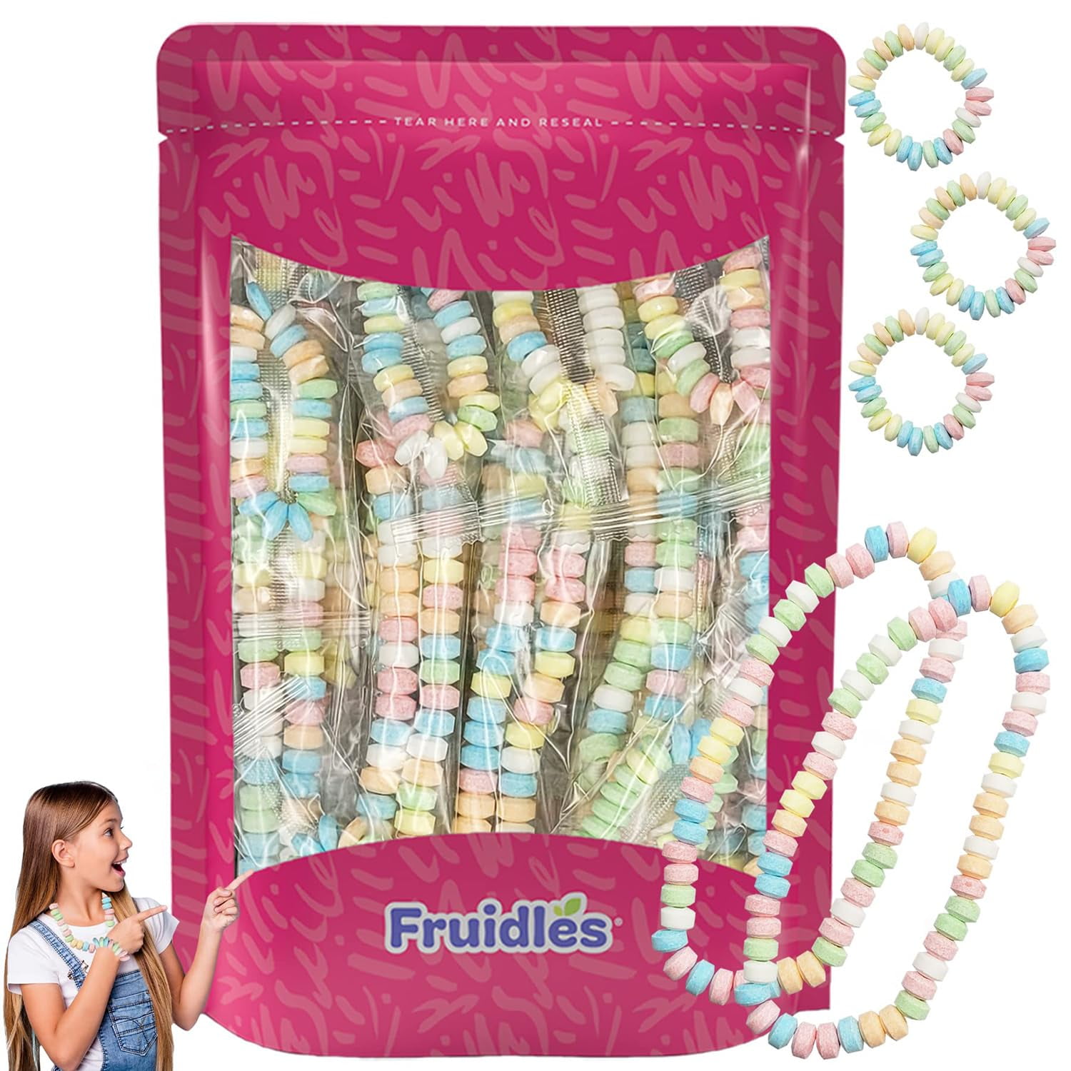The Dreidel Company Stretchable MFF30 Bracelet & Necklace Candy ...