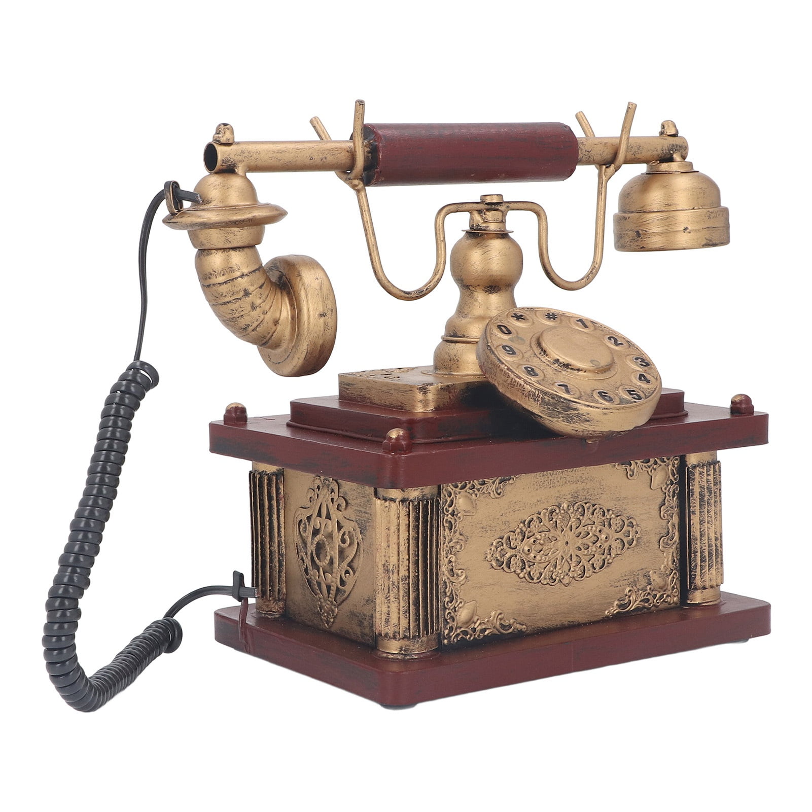 Dreinghoom Vintage Rotary Phone Decor,Antique Phone Decoration,Vintage ...