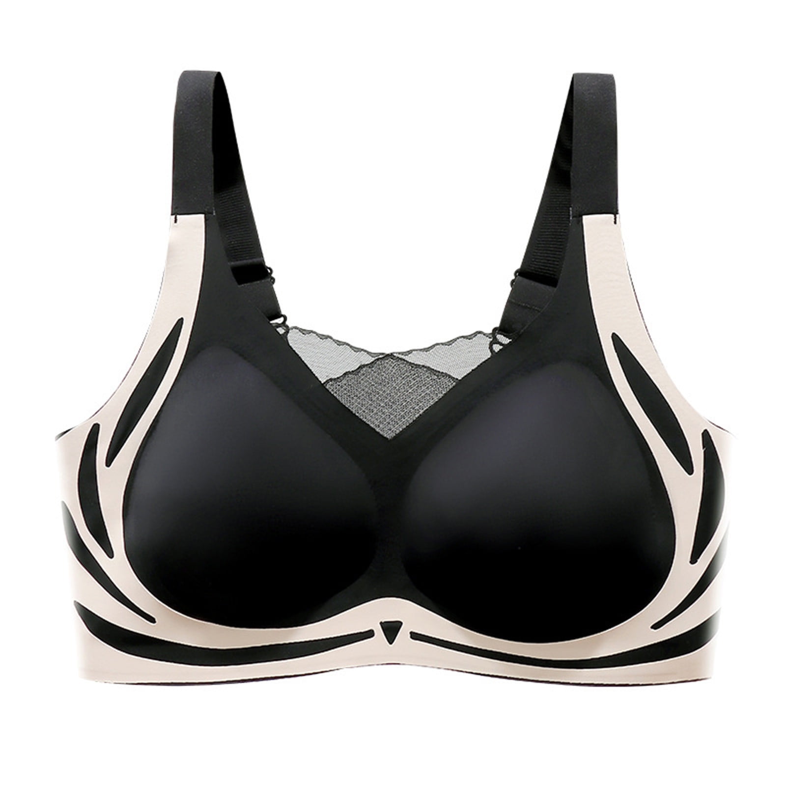 Dreluolixuan 36ddd Bras for Women Lace Seamless Wireless Bras Full ...