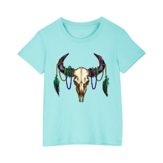 Dreluolixuan Kids T Shirt Short Sleeve Crew Neck Trendy Shirts Graphic ...