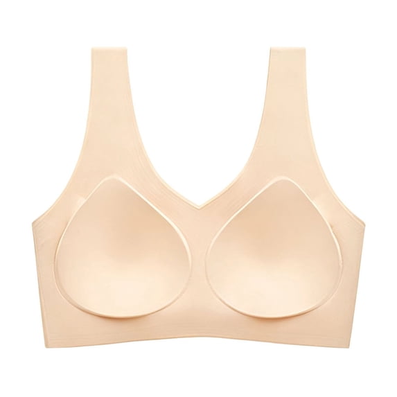 Dreluolixuan Plus Size Bras Bras Full Coverage Push Up Wide Straps ...