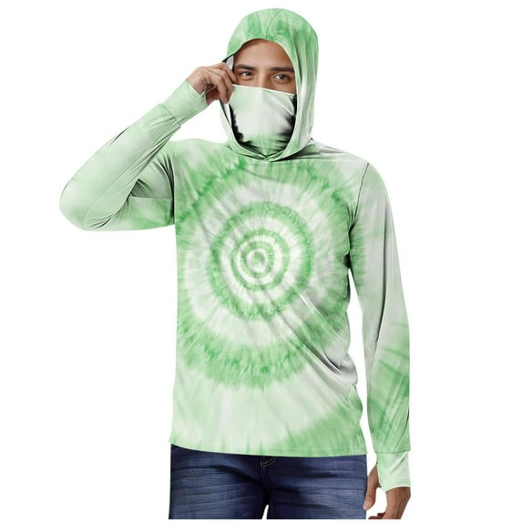 Dreluolixuan Sun Shirts for Men Spf Sun Protection UV SPF Long Sleeve ...