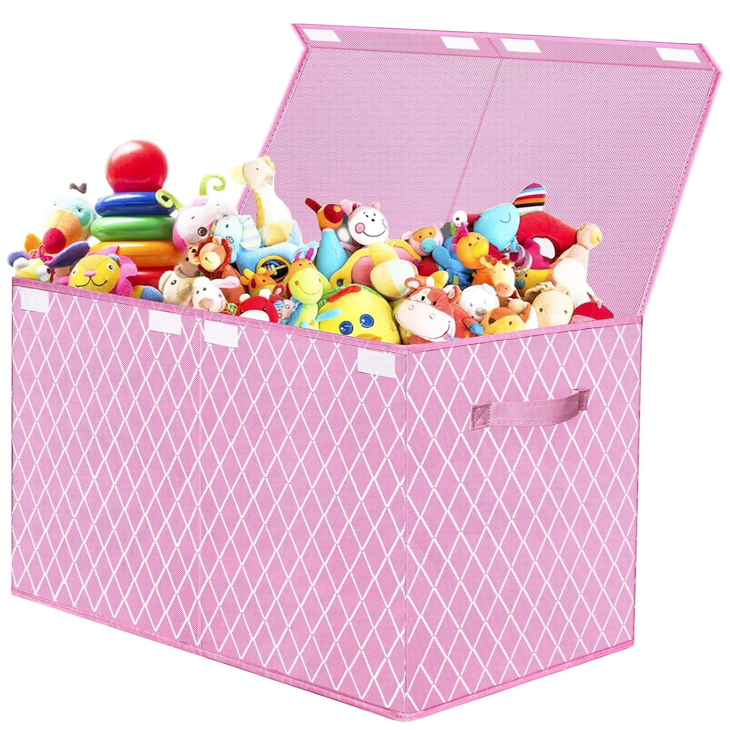 DremFaryoyo Toy Chest Box Storage Bins for Boys Girls Kids Large ...