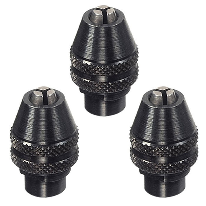 Dremel 3 Pack of Rotary Tool OEM Keyless Chucks - 2615004486-3PK ...