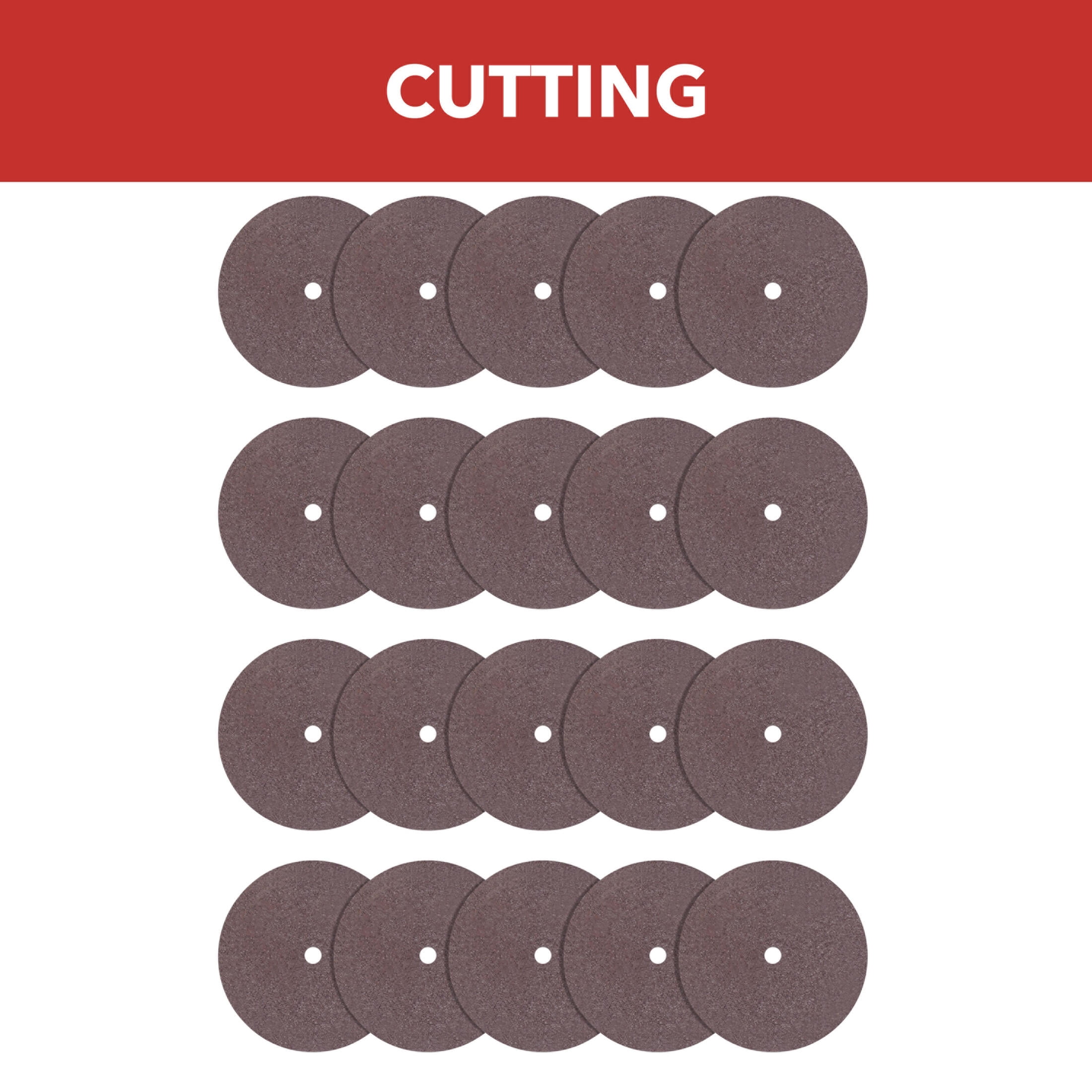 Dremel 420 15/16" Cut-Off Wheels Rotary Tool Accessory, 20-Pack ...