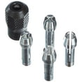 Dremel 4485 Collets Kit, Accessory Set with 4 Collets and 1 Collet Nut ...