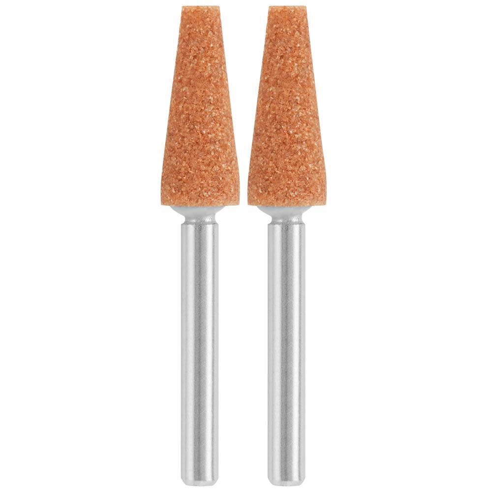 Dremel 953 1/4 inch Aluminum Oxide Pointed Cone Shaped Grinding Stone ...
