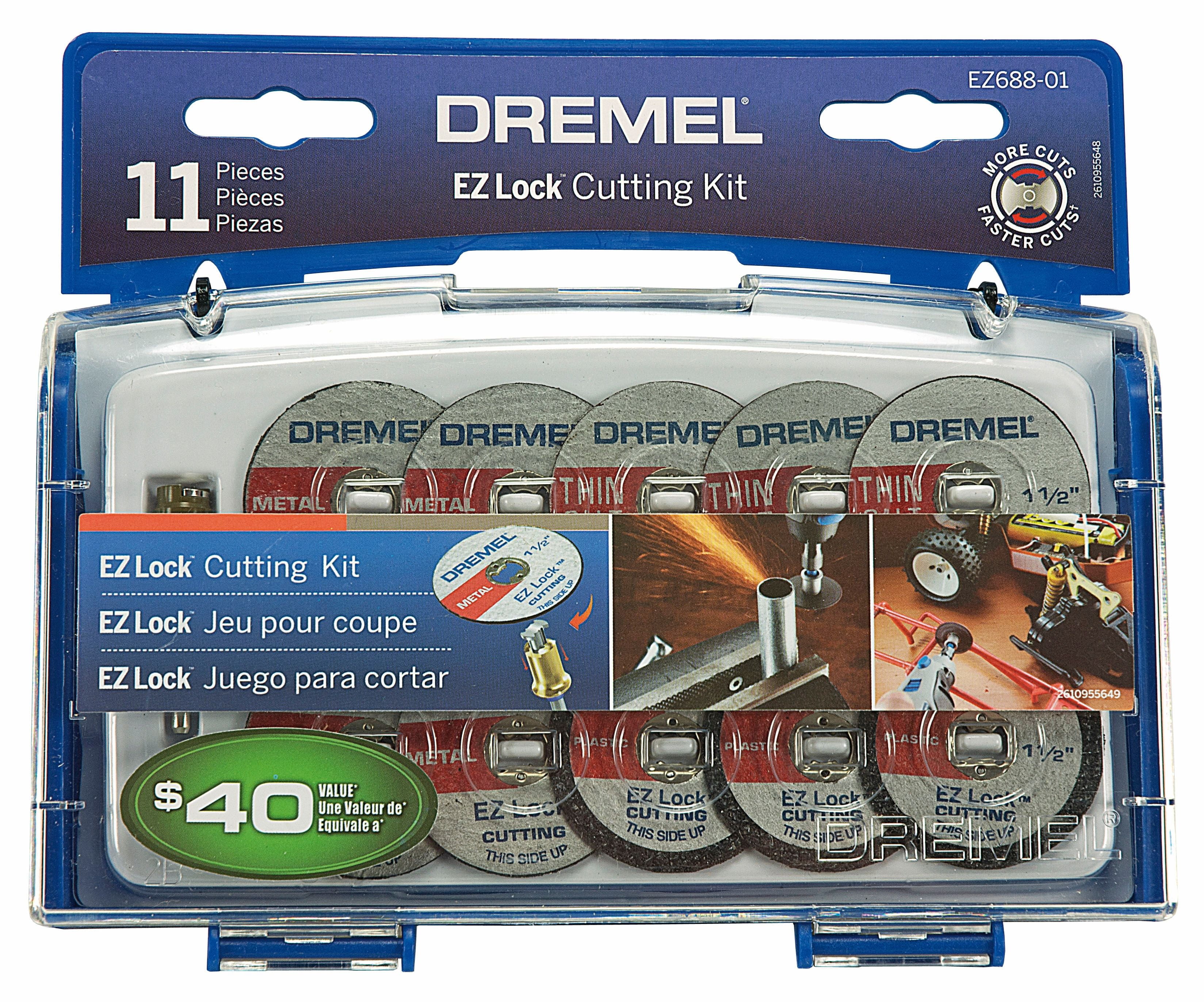 Dremel EZ688-01 EZ Lock Mini Cutting Kit for Metal and Plastic ...