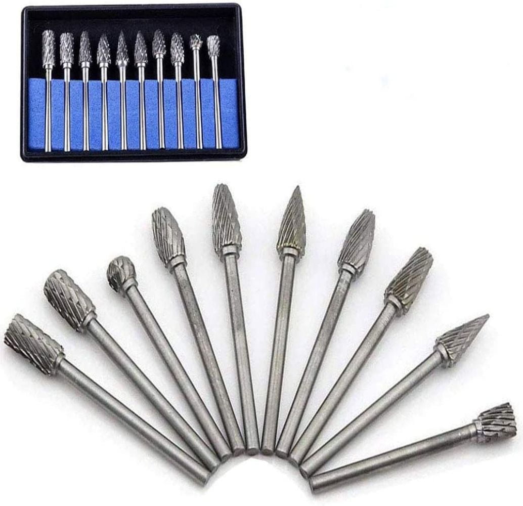 Dremel Rotary Tools Companion, Portable Package Of 10Pcs Tungsten ...