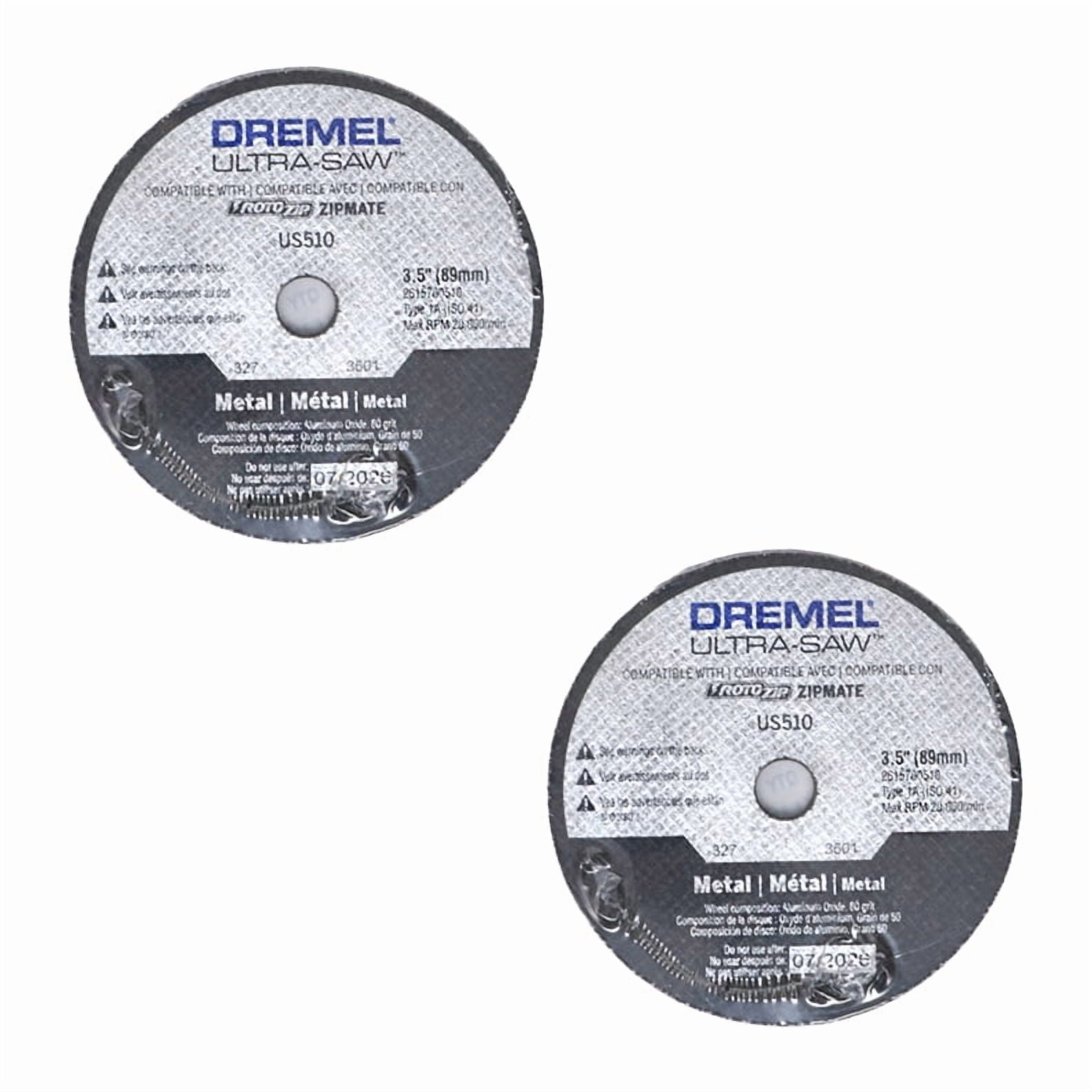 Dremel US510-01 Ultra-Saw 3.5-Inch Metal Cutting Wheel (2-Pack ...