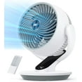 Dreo Fan for Bedroom, 13 Inch Quiet Oscillating Table Fans with Remote ...