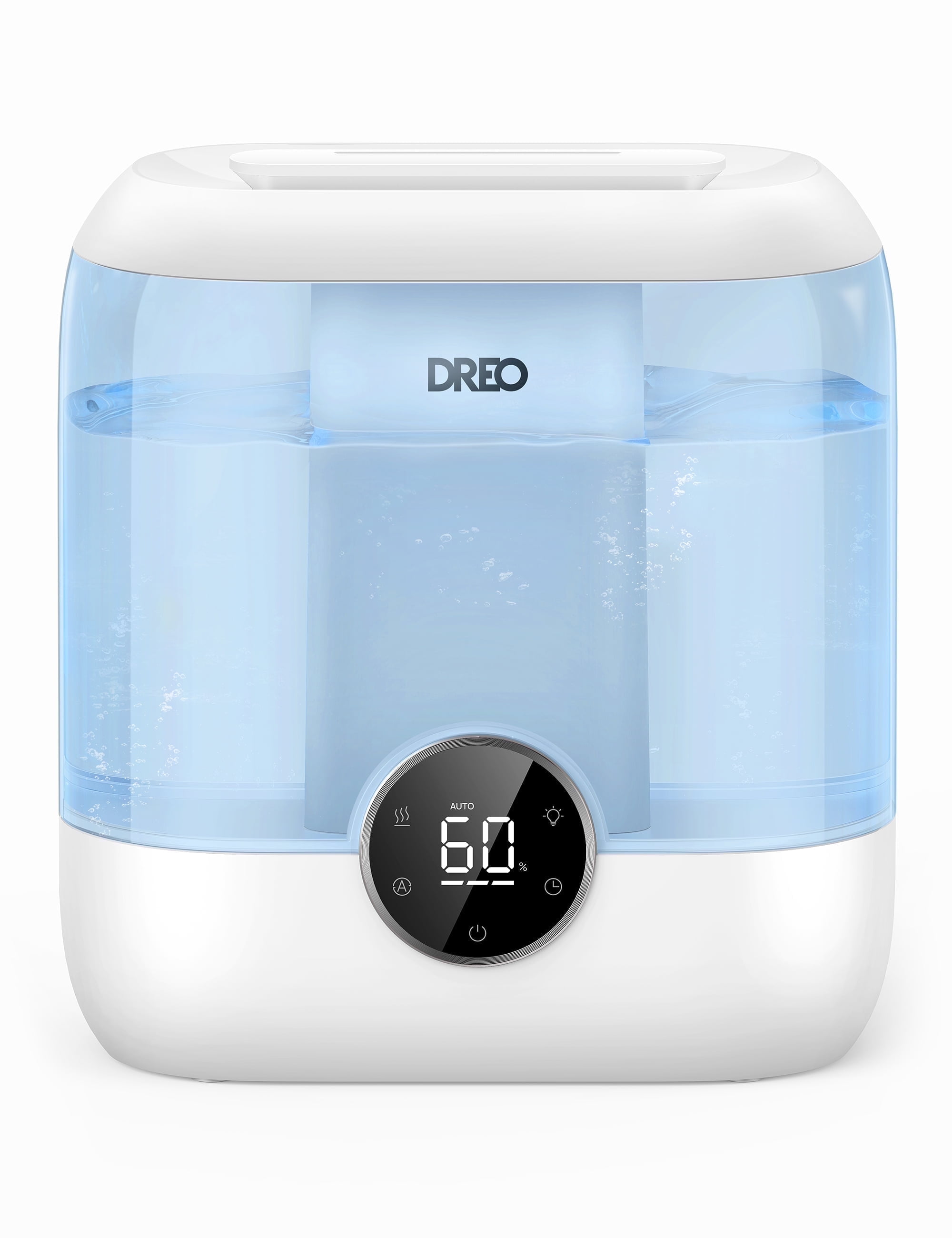 Dreo 6L Top-Fill Cool Mist Humidifier, Ultrasonic, 60H Runtime, Night ...