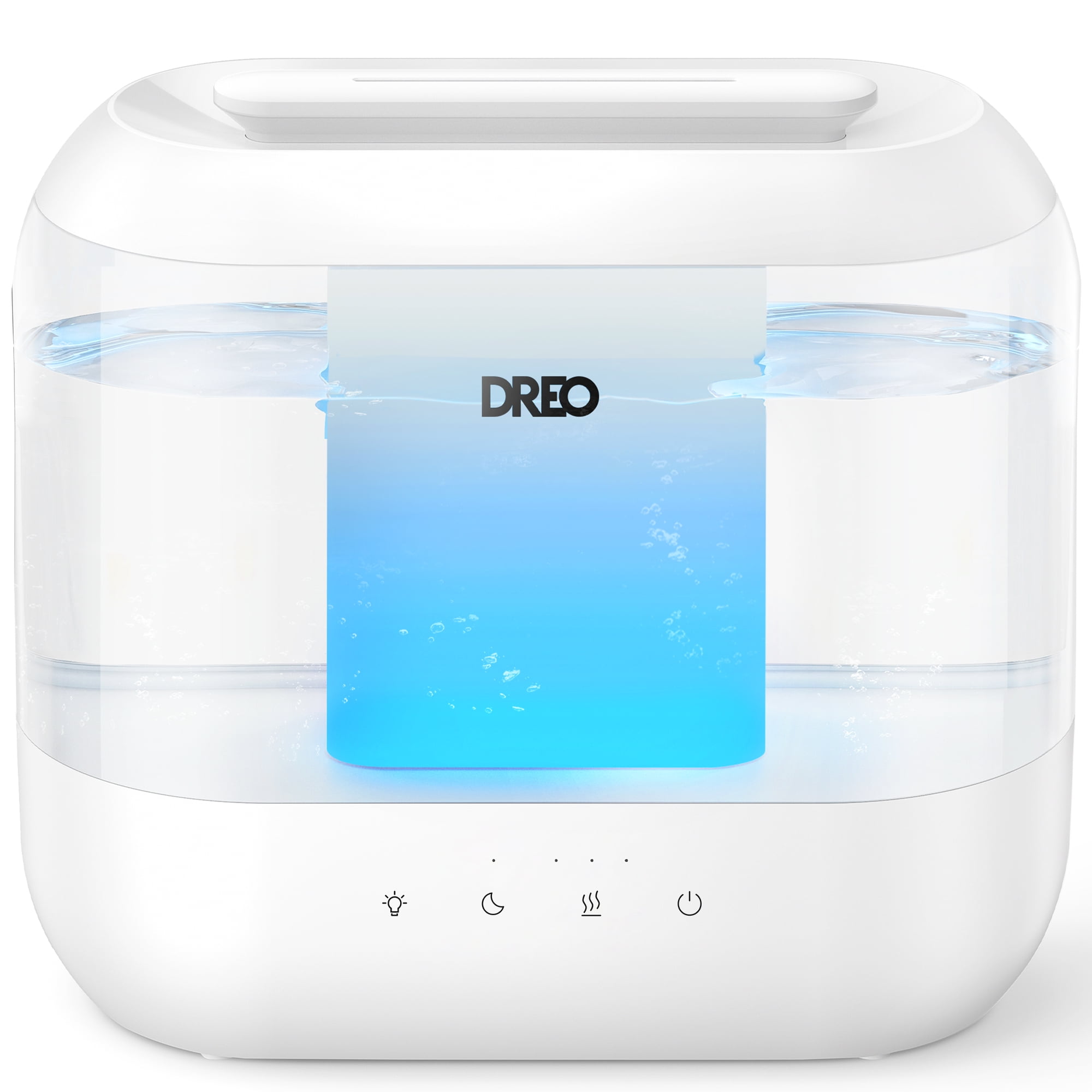 DREO 4 L Ultrasonic Cool Mist Humidifier, White - Walmart.com