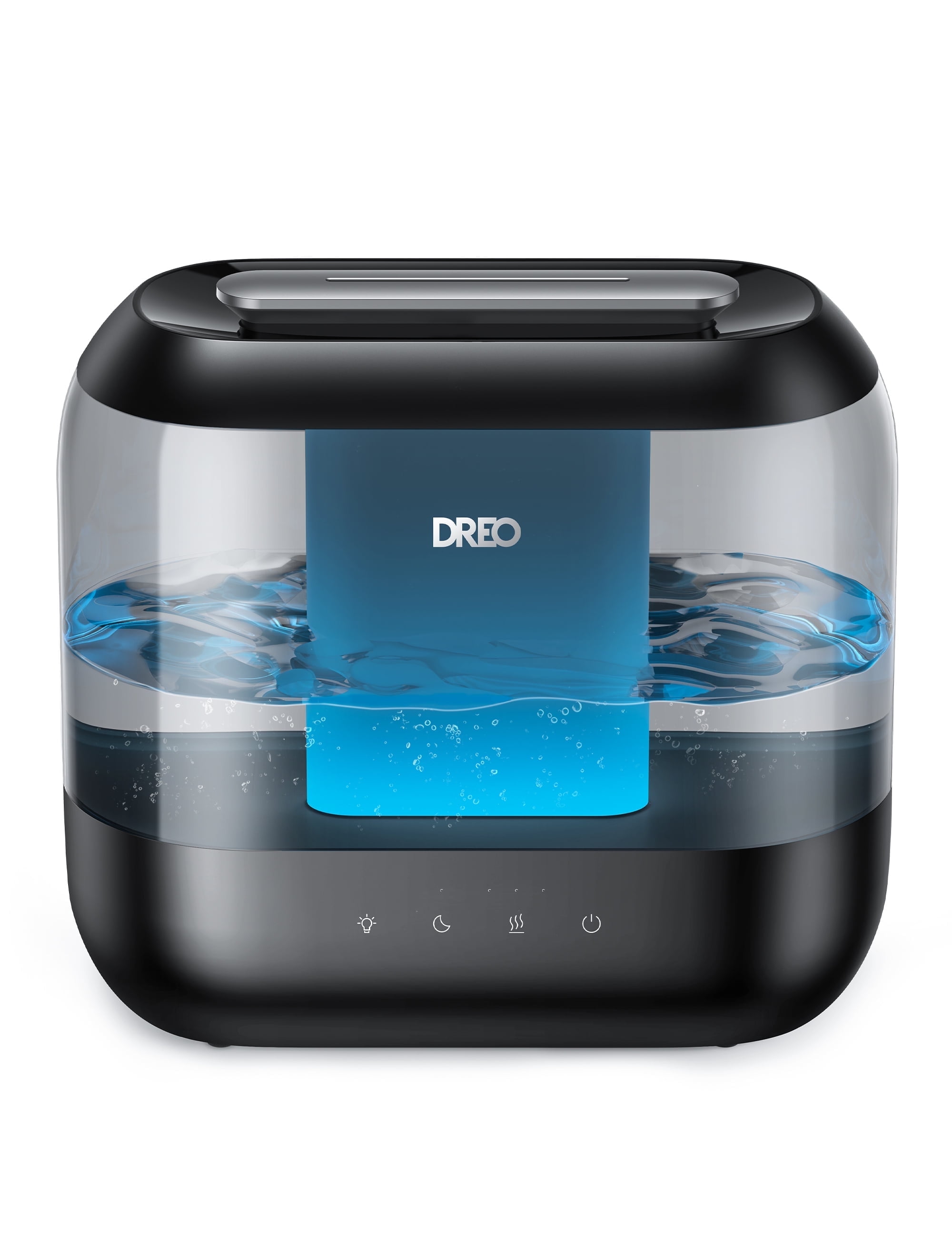 Dreo Humidifiers for Bedroom, Top Fill 4L Supersized Cool Mist ...