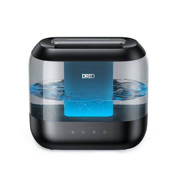 Humidifiers for Bedroom, Top Fill 4L Smart Cool Mist Humidifier with ...
