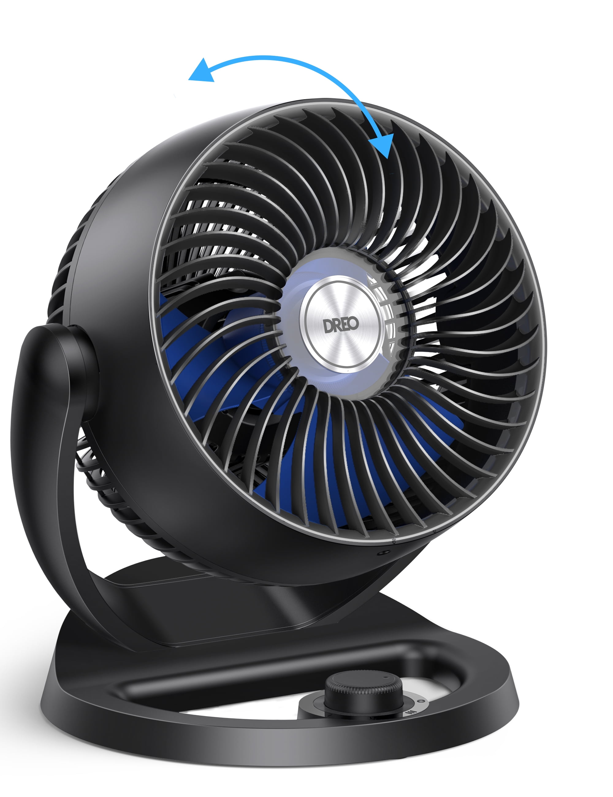 Dreo Table Fans for Home, Whole Room Air Circulator Fan, 70ft Powerful ...
