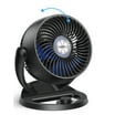 Impress 12 inch 3 Speed Oscillating Table Fan in Black - Walmart.com