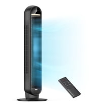 Air King Indoor Standing Tower Fan, 3 Speeds, 3-1/2" Blade Dia. with ...