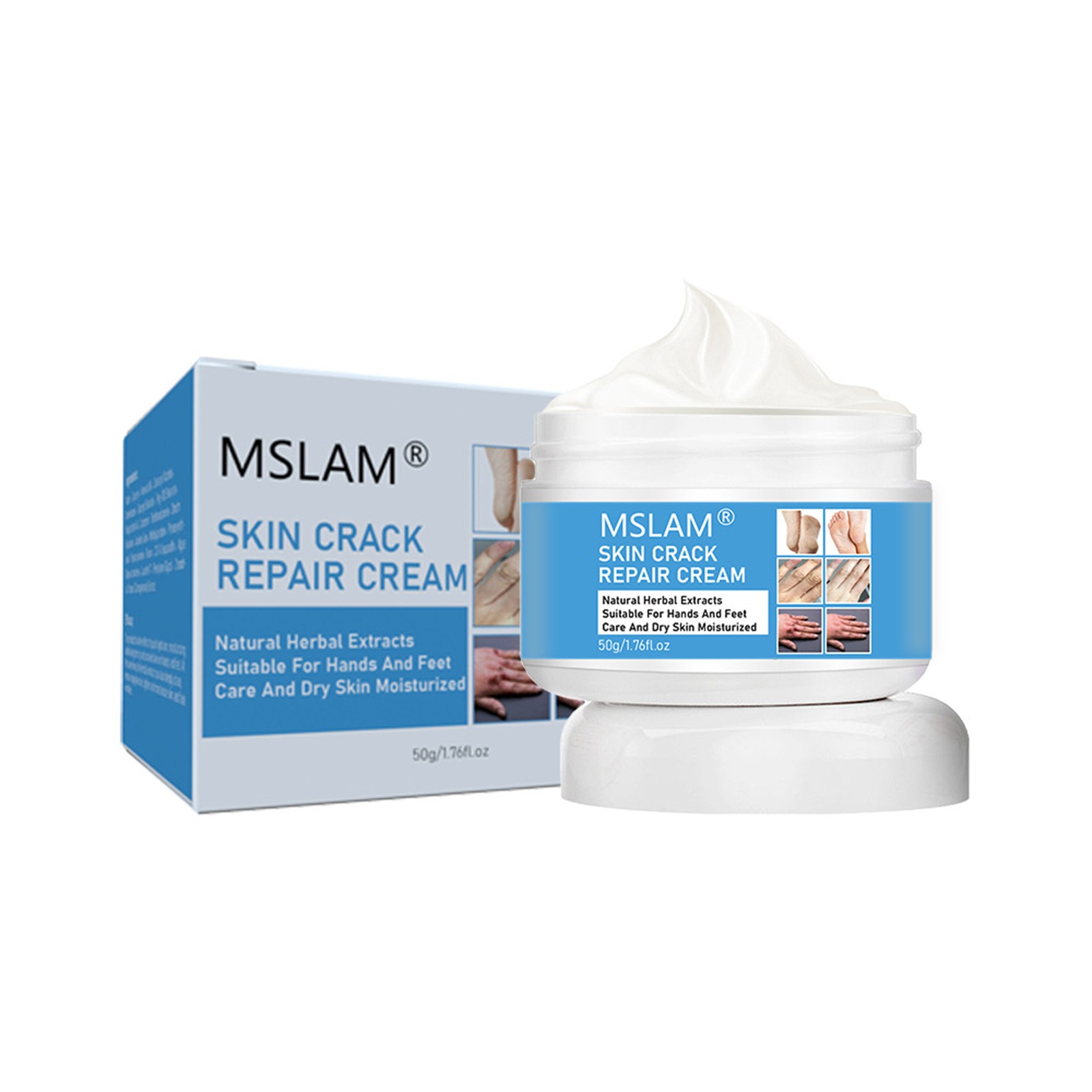 Dreparja Clearance Foot Care Cream 50g, Chapped Foot Repair Cream ...