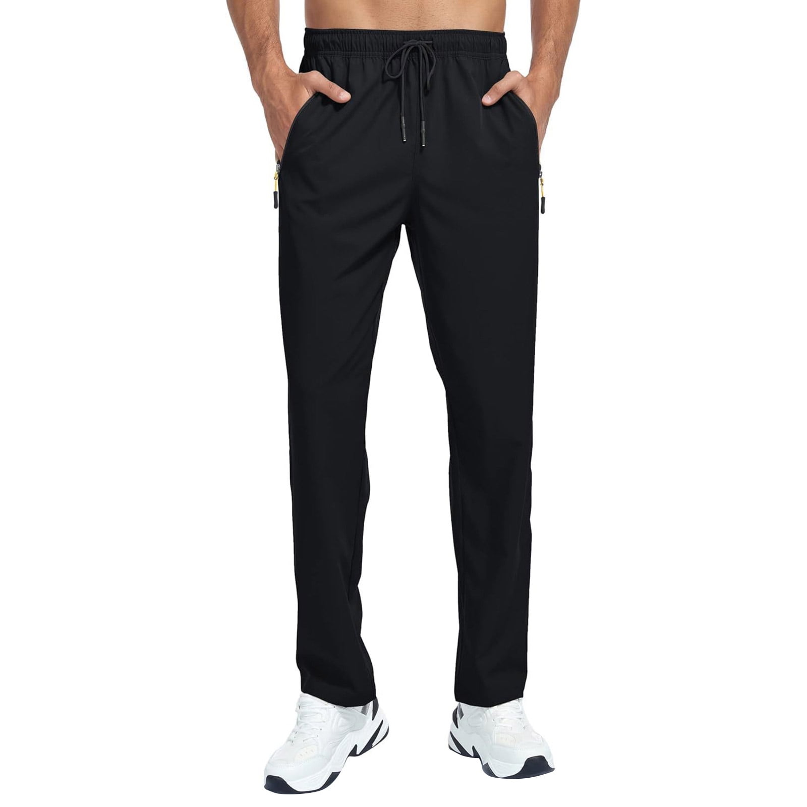Dresfit Athletic Pants Mens Big and Tall Quick Dry Sweatpants Flex ...