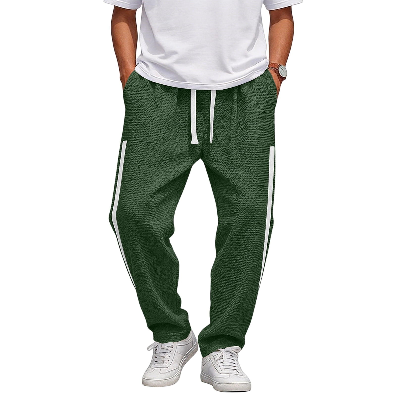 Dresfit Baggy Sweatpants Mens Open Bottom Relaxed Fit Joggers Color ...