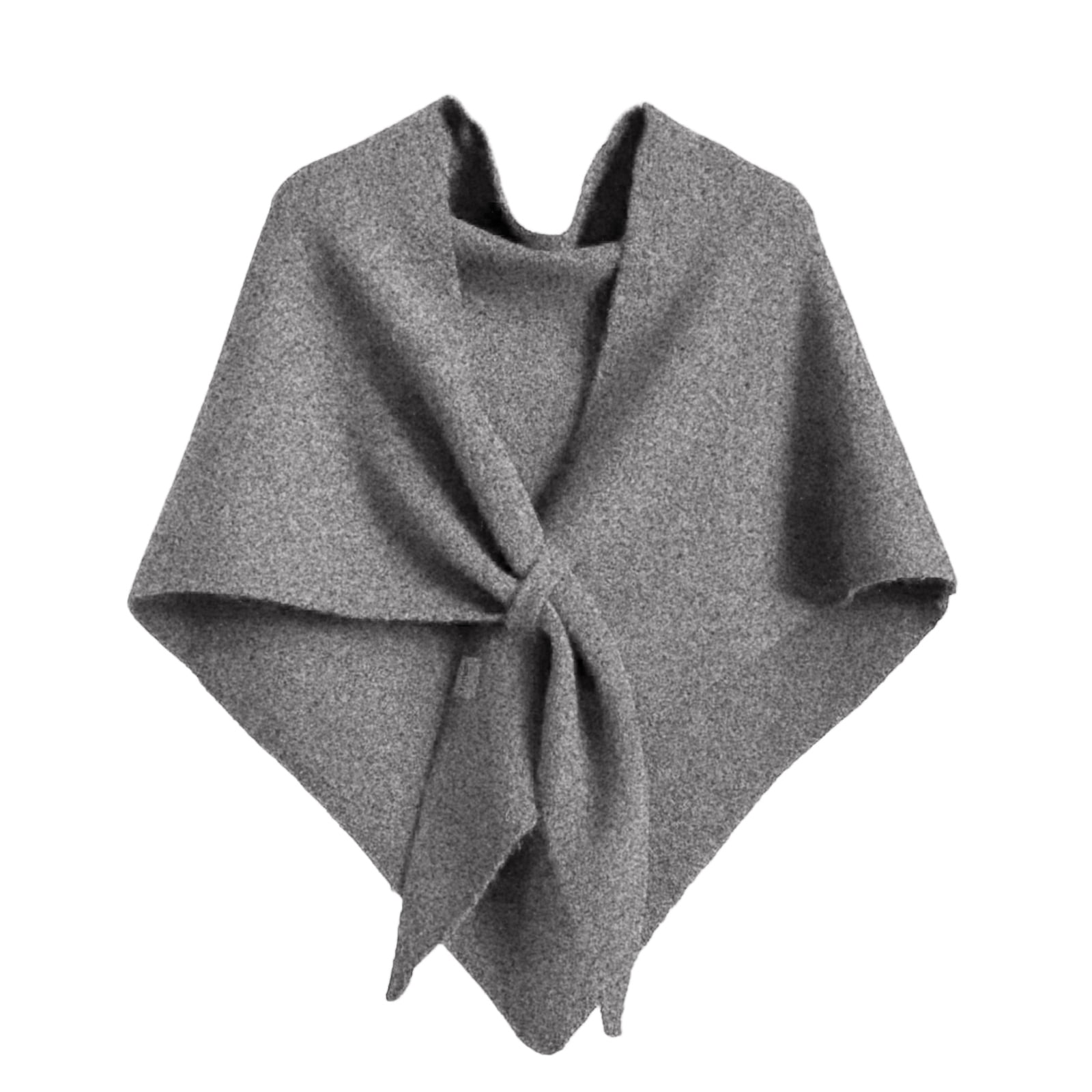 Dresfit Knitted Pashmina Wraps Women Triangle 2025 Solid Travel Shawl ...