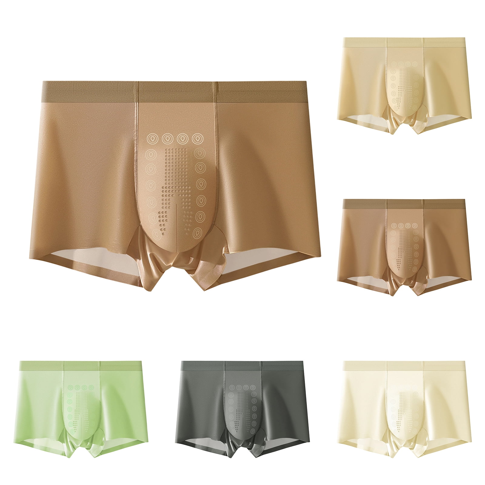 Dresfit Men's Silk Underwear Summer 2026 Cooling Lightweight Seamless ...