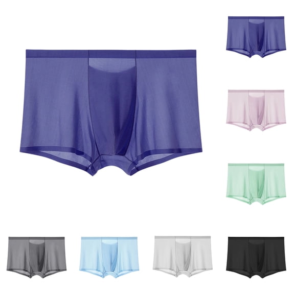 Dresfit Mens Silk Underwear Summer 2026 Cooling Seamless Lightweight ...