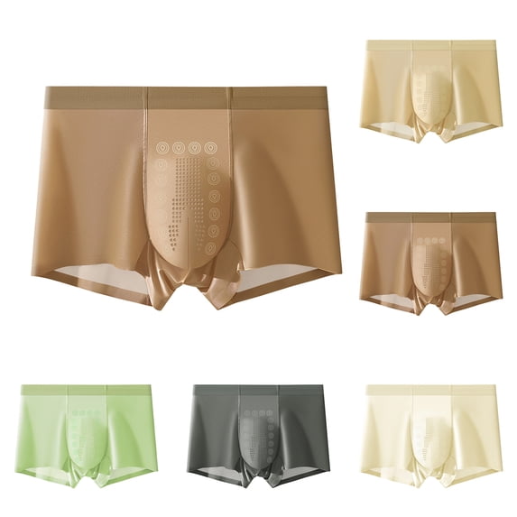 Dresfit Mens Silk Underwear Summer 2026 Lightweight Cooling Seamless ...