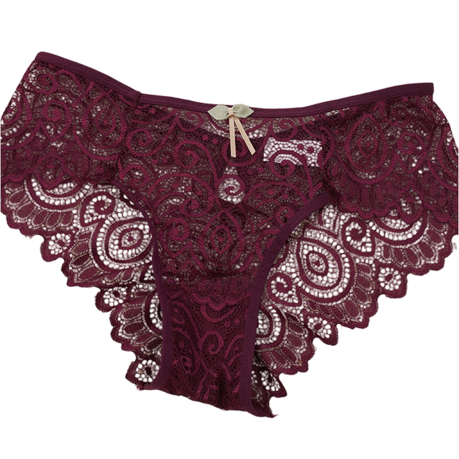 Dresfit Women's Lace Underwear 2026, Thin & Hip Lifting Mid Waist ...