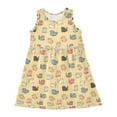 Dress A Well-behaved Cat Sleeveless Dress for Hem A-Line Casual ...