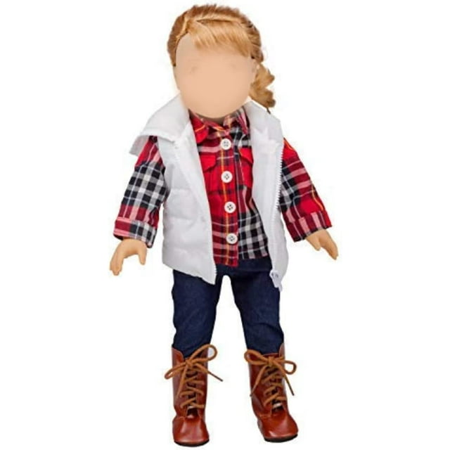 Dress Along Dolly Fall Outfit for American 18" Girl Dolls (4 Piece Set ...