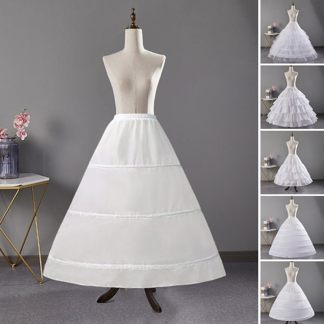 Dress Bustle Adjustable Elastic Waist Wedding Dress Panniers Flower ...
