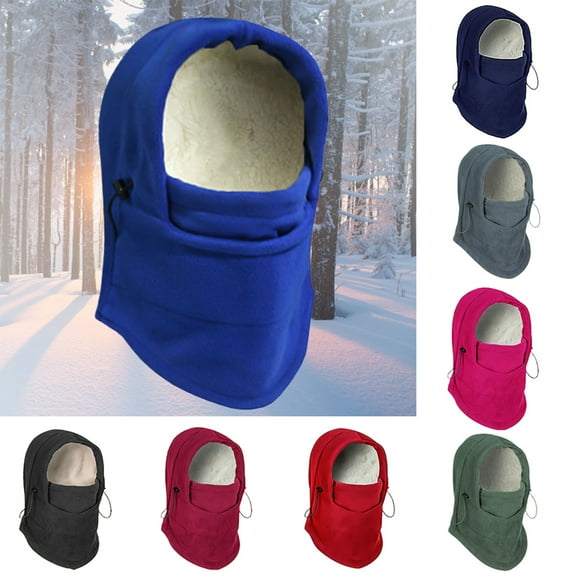 Dress Choice Unisex Warm Fleece Lining Balaclava Windproof Ski Mask ...