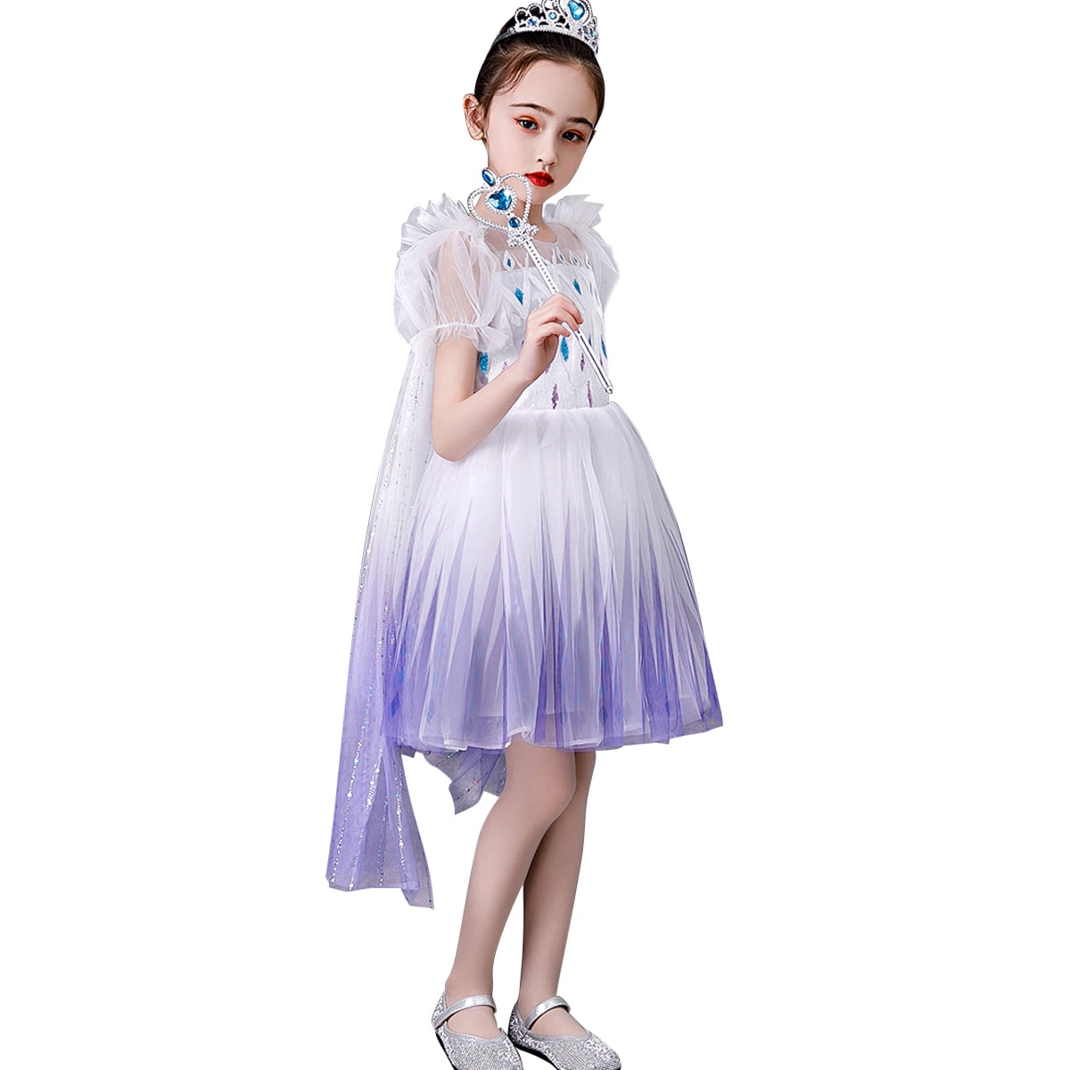 Dress For Girls, New Movie Princess Dress Up Costume For Halloween ...