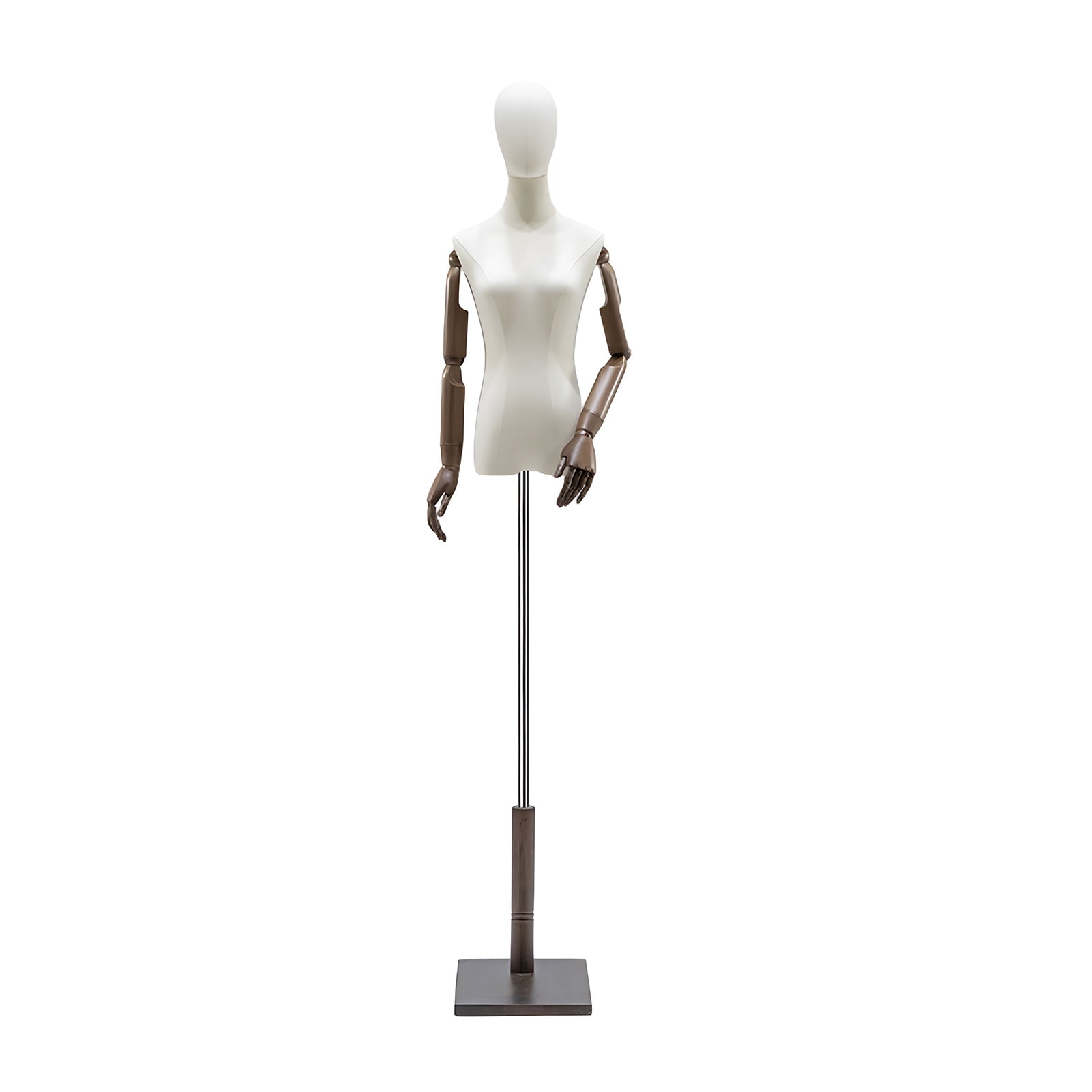 Dress Forms for Sewing | Height Adjustable Mannequin Torso with Non ...