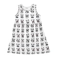 Dress Funny Panda Sleeveless Dress for Hem A-Line Casual Sundress ...