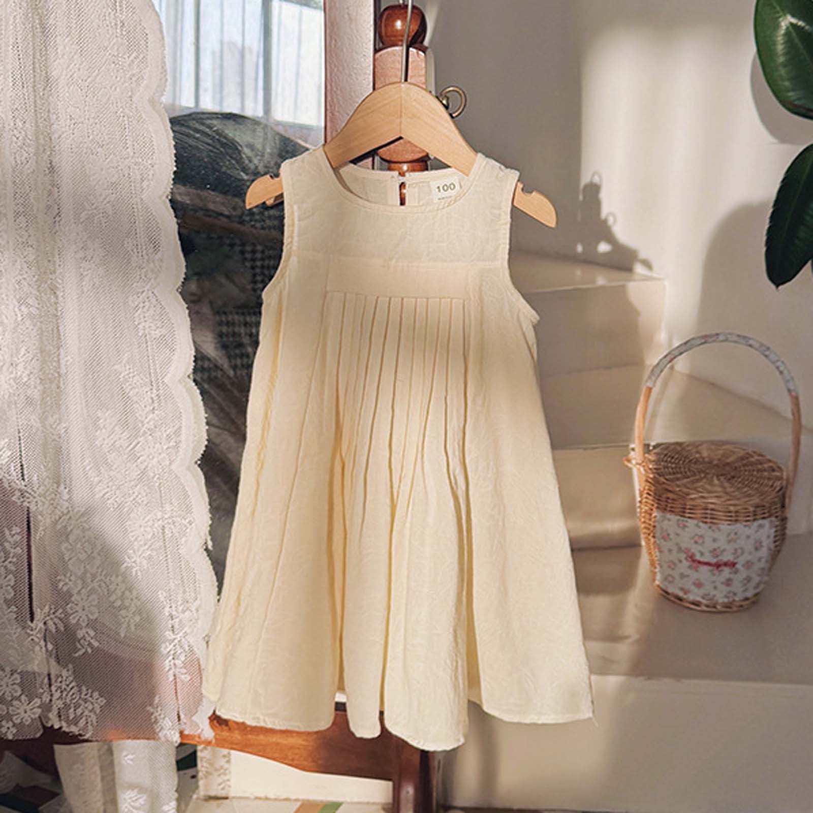 Dress Girls Summer Birthday Dress for Girls Kids Rainbow Dress 6-7 ...