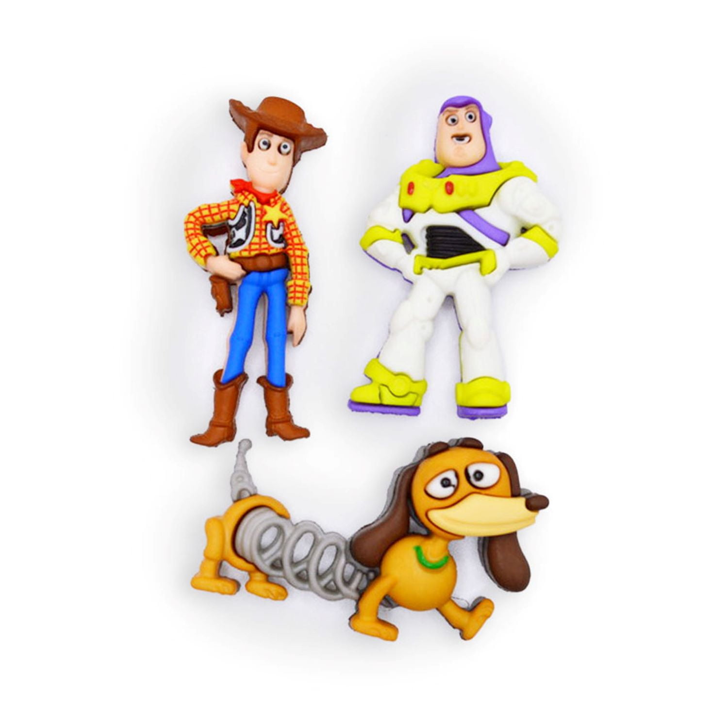 Dress It Up Toy Story Buttons 3 Piece Multi-Color Sewing Fasteners for ...
