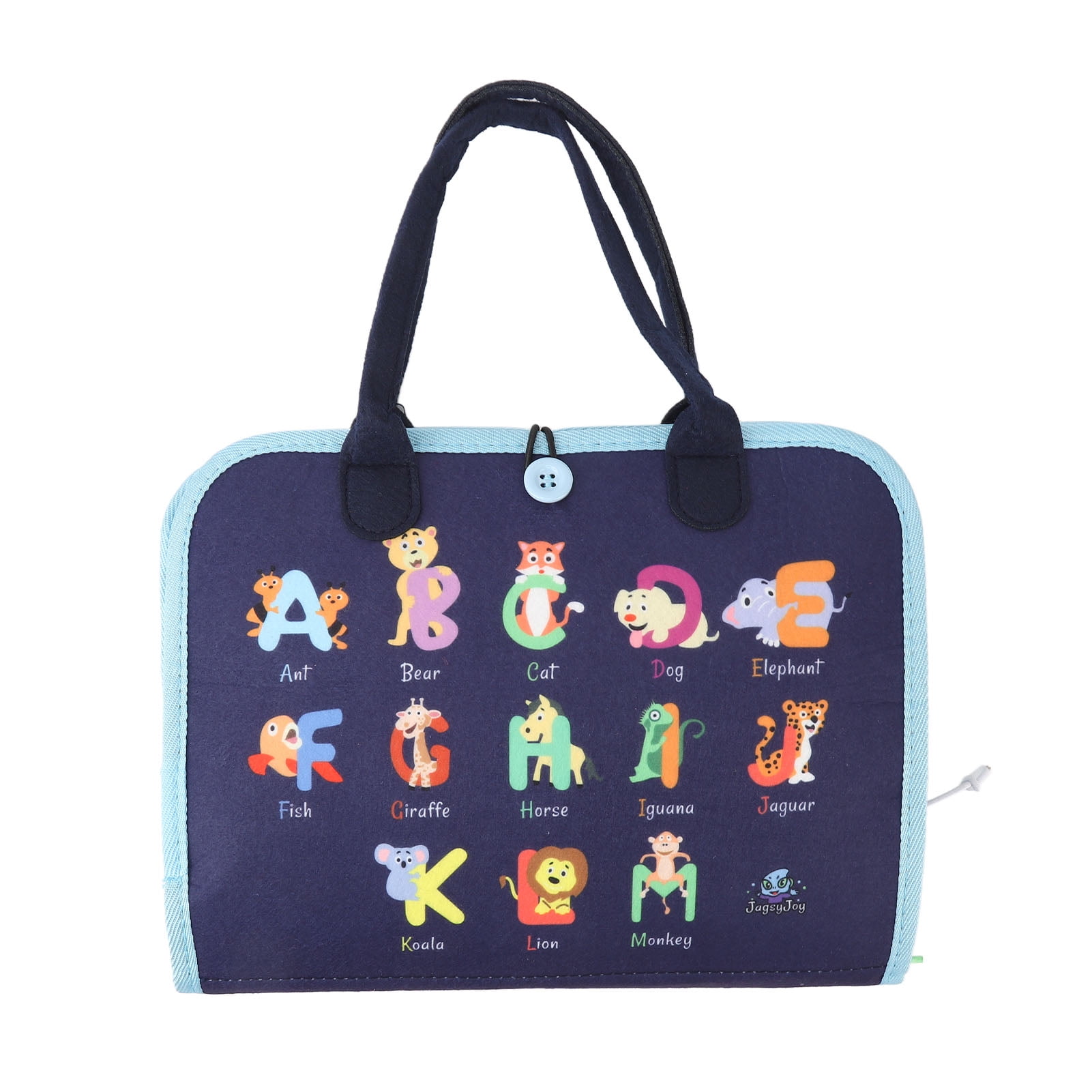 Dress Learning Bag Basic Life Skills Sensory Board Tie Shoe Laces and ...