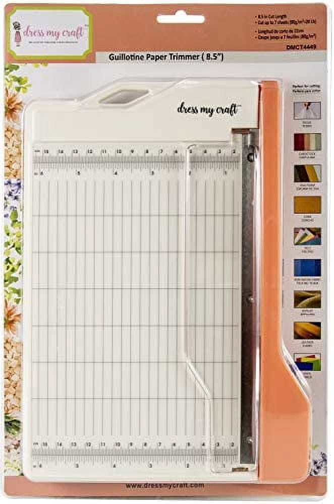 Dress My Craft Guillotine Paper Trimmer 6"X8.5" - Walmart.com