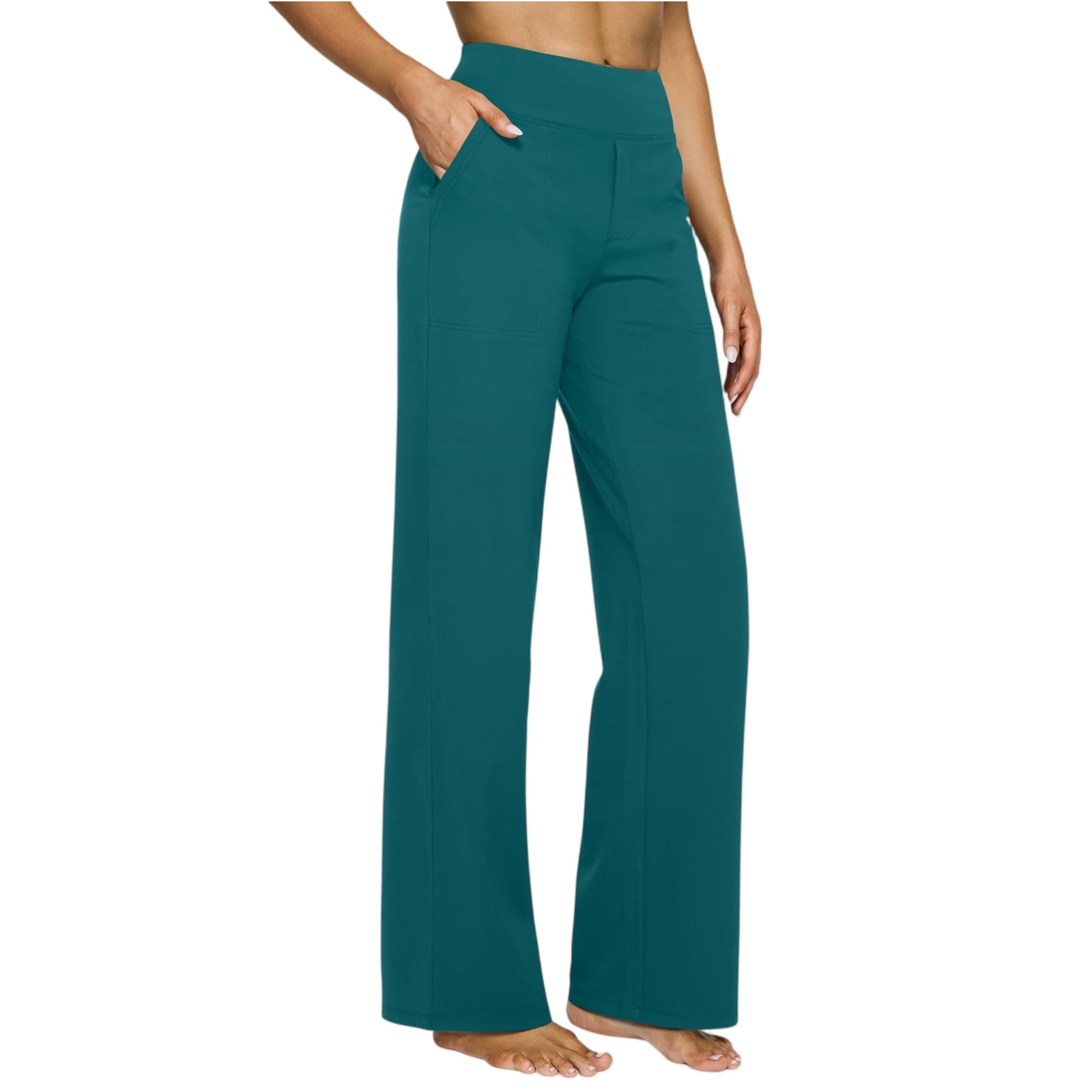 Dress Pant for Women Stretchy Work Flare Pants Business Casual Office ...