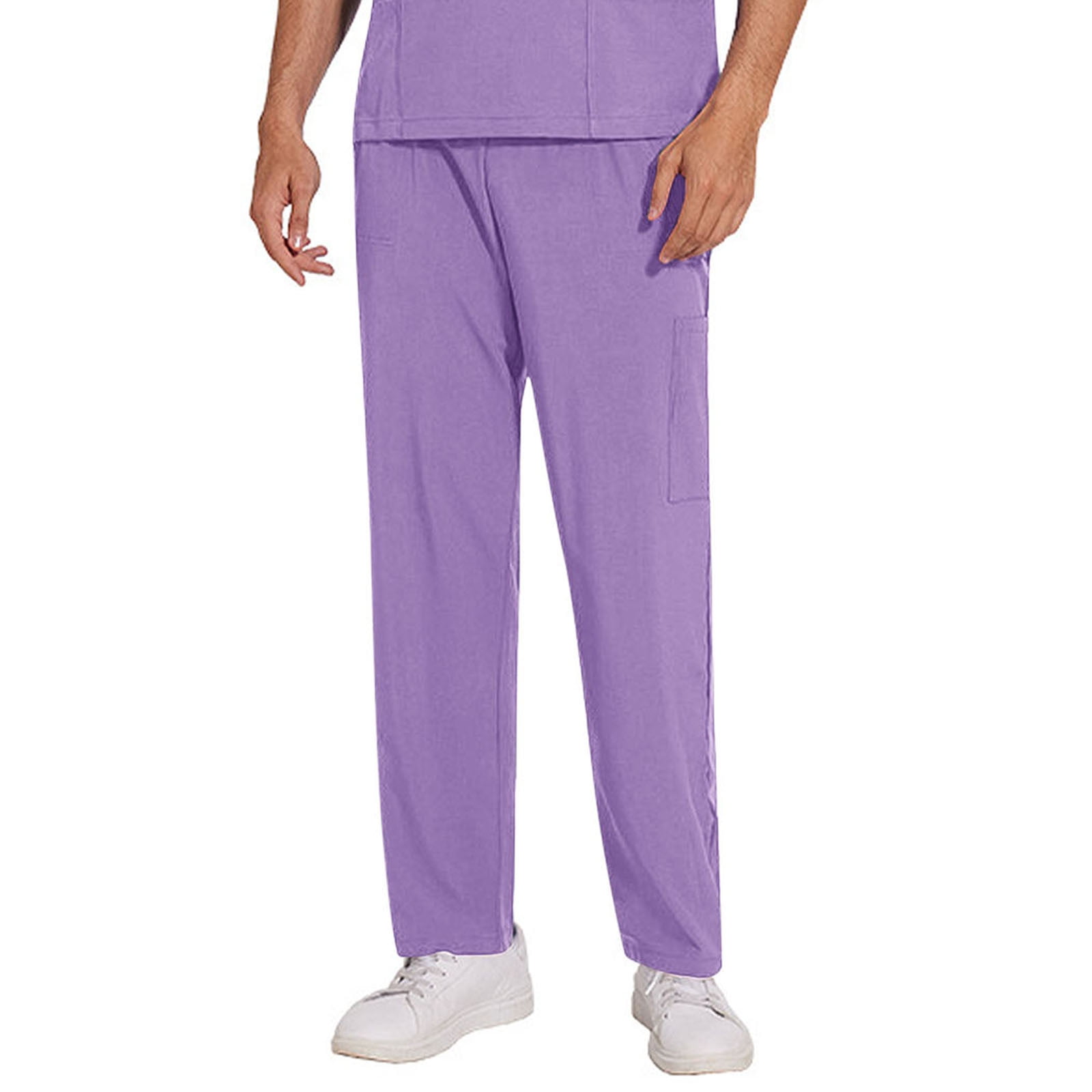 Dress Pants for Men Big and Tall Casual High Waisted Breathable ...