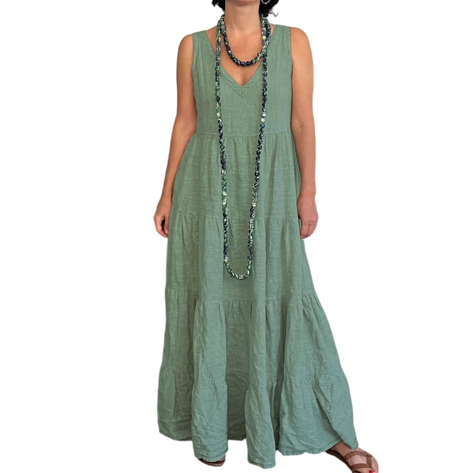 Dress Robe Femme Casual Romantic Maxi Dress for Ladies Plus Size Female ...