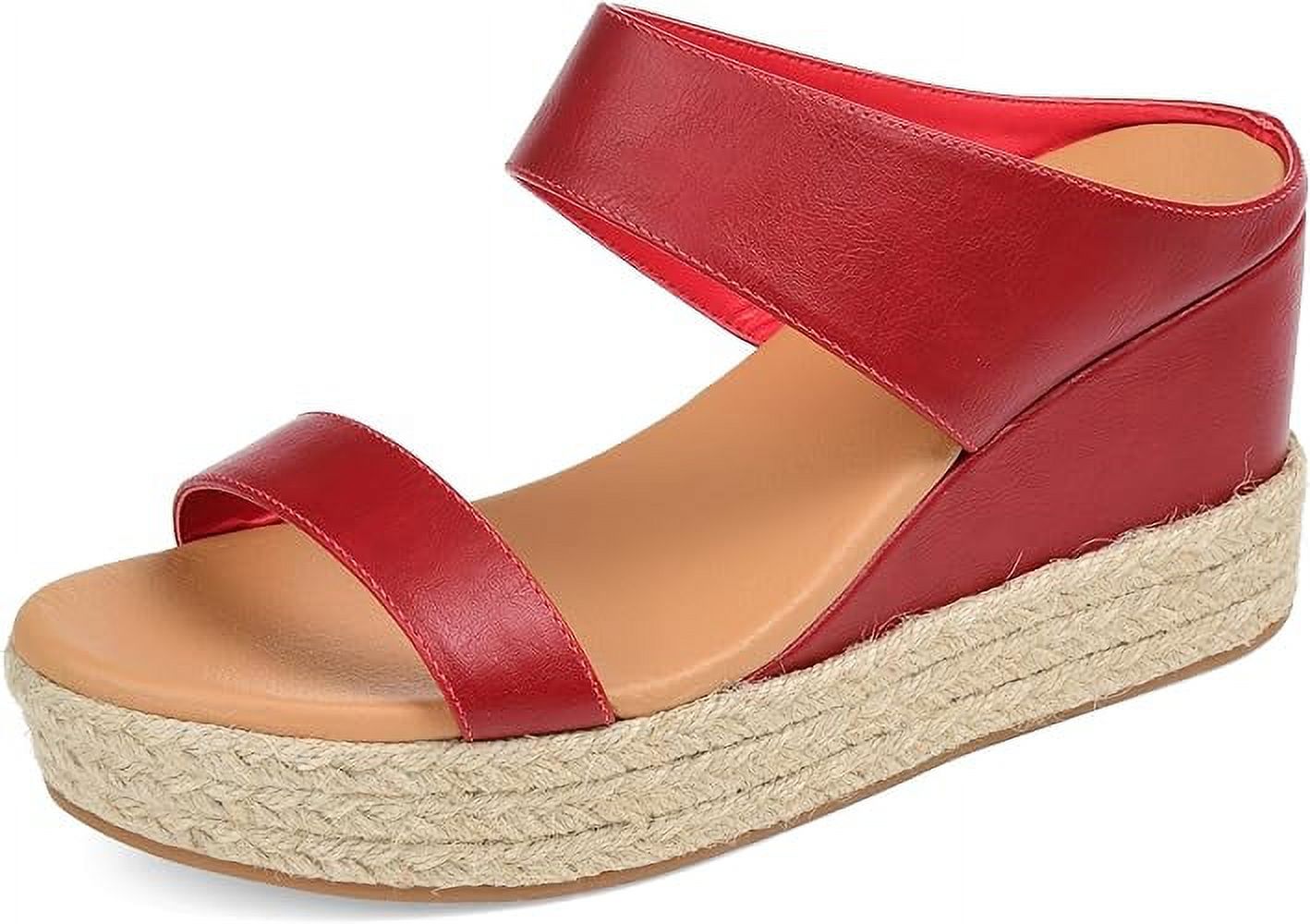 Dress Sandals for Women, Womens Wedge Sandals Wide Width Flats ...