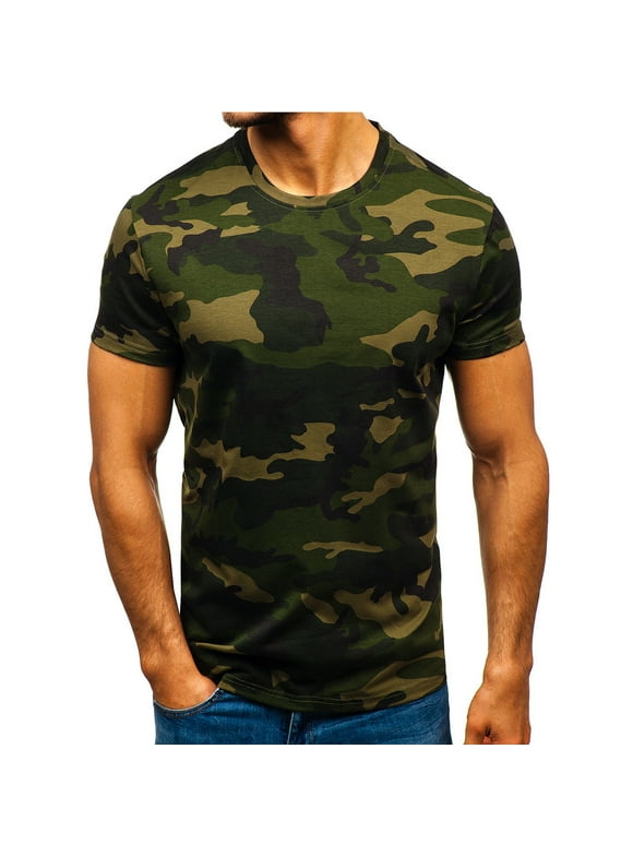 Camo Dress Shirts Men