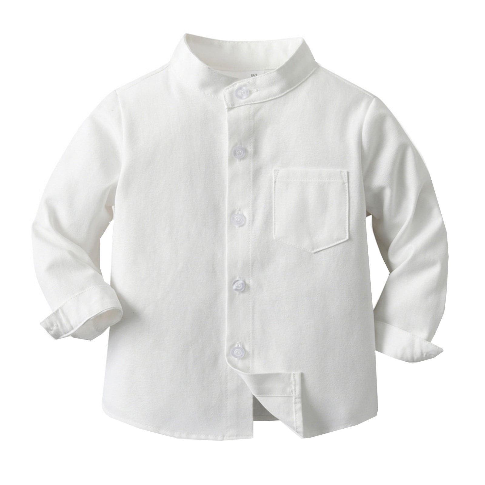 Dress Shirts for Boy Tween Girls White Shirt Dress Shirt Button Up ...